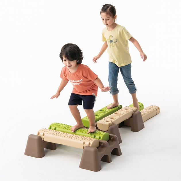Nature Log Balance Beams | Action Based Learning